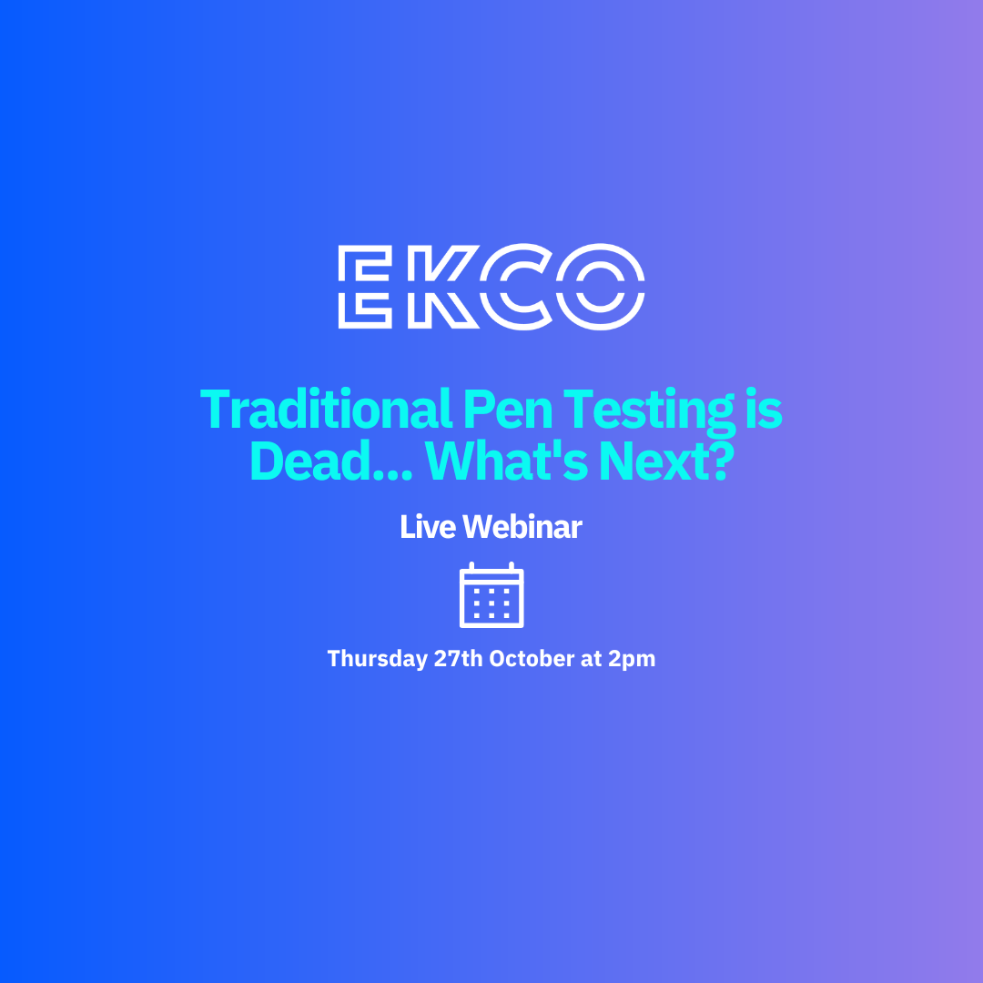 On demand Webinar Traditional Pen Testing Is Dead What s Next Ekco on-demand-webinar-traditional-pen-testing-is-dead-what-s-next-ekco