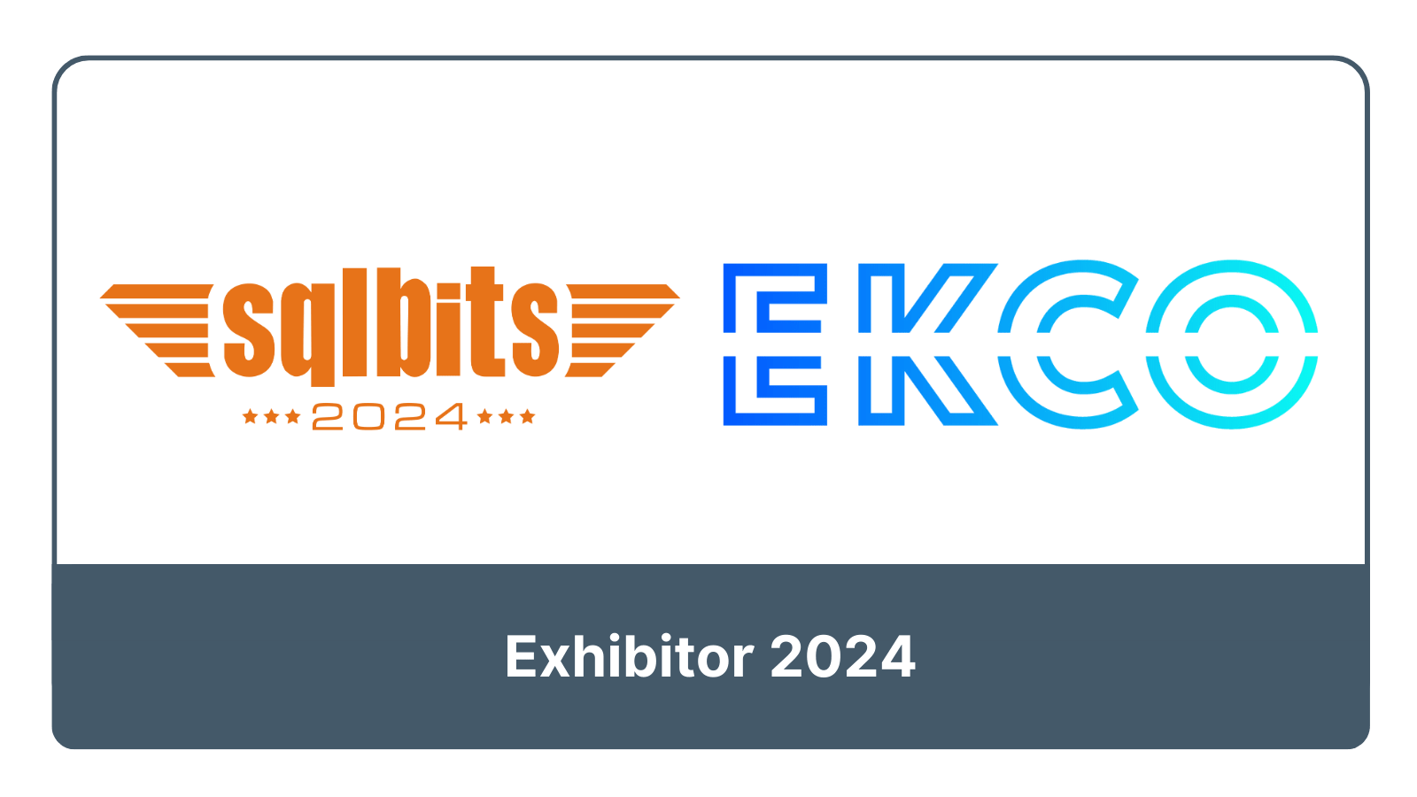 Ekco sponsors SQLBits in Farnborough, UK | Ekco