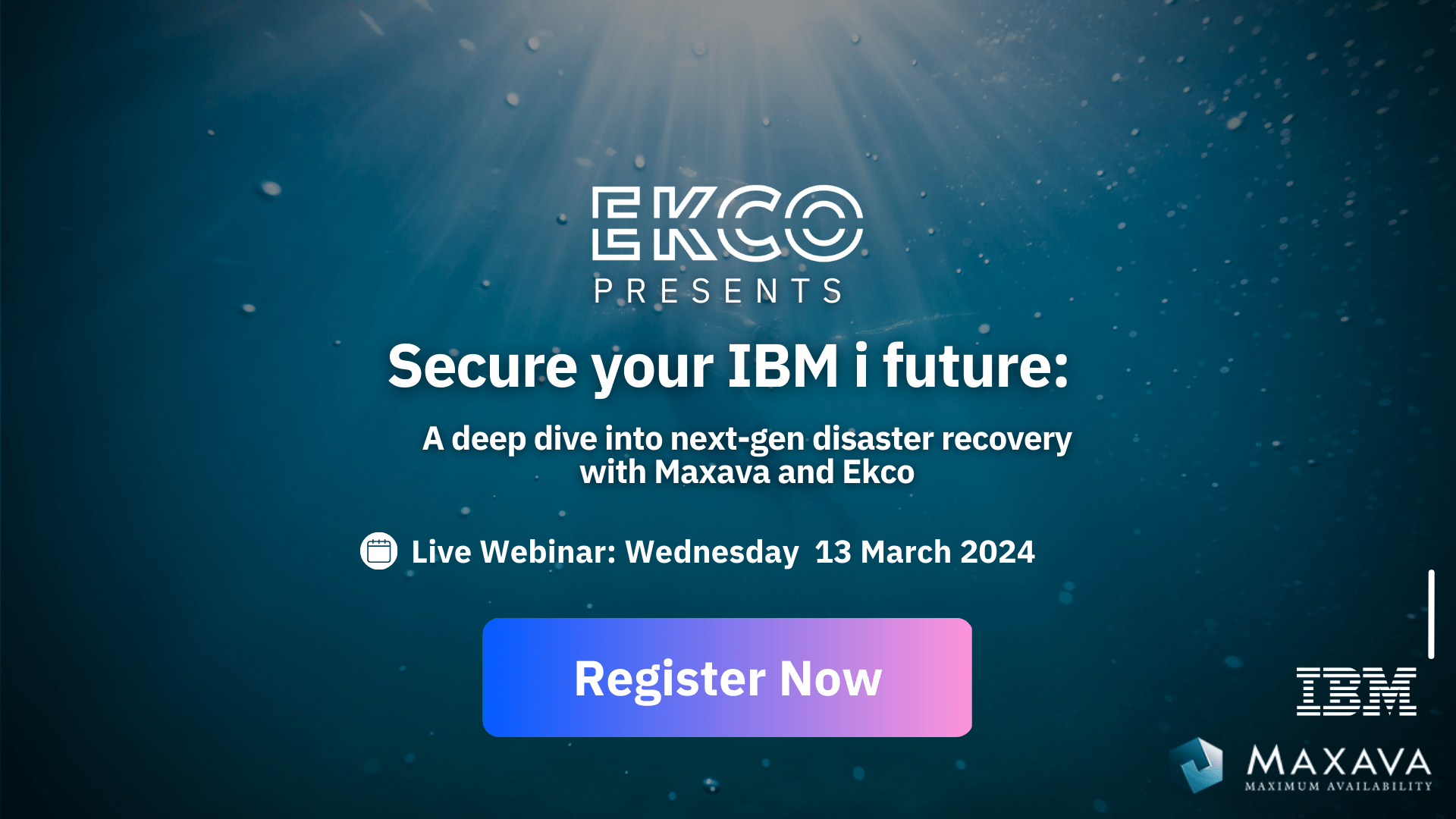 On Demand Webinar: Securing your IBM i future | Ekco