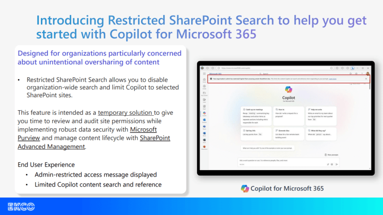 Copilot for Microsoft 365: A Powerful Tool, But Are There Risks? | Ekco